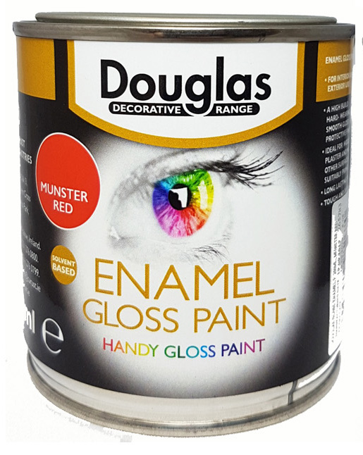DPL0250A - Enamel Gloss Paint Red, 250ml - Curust Industries