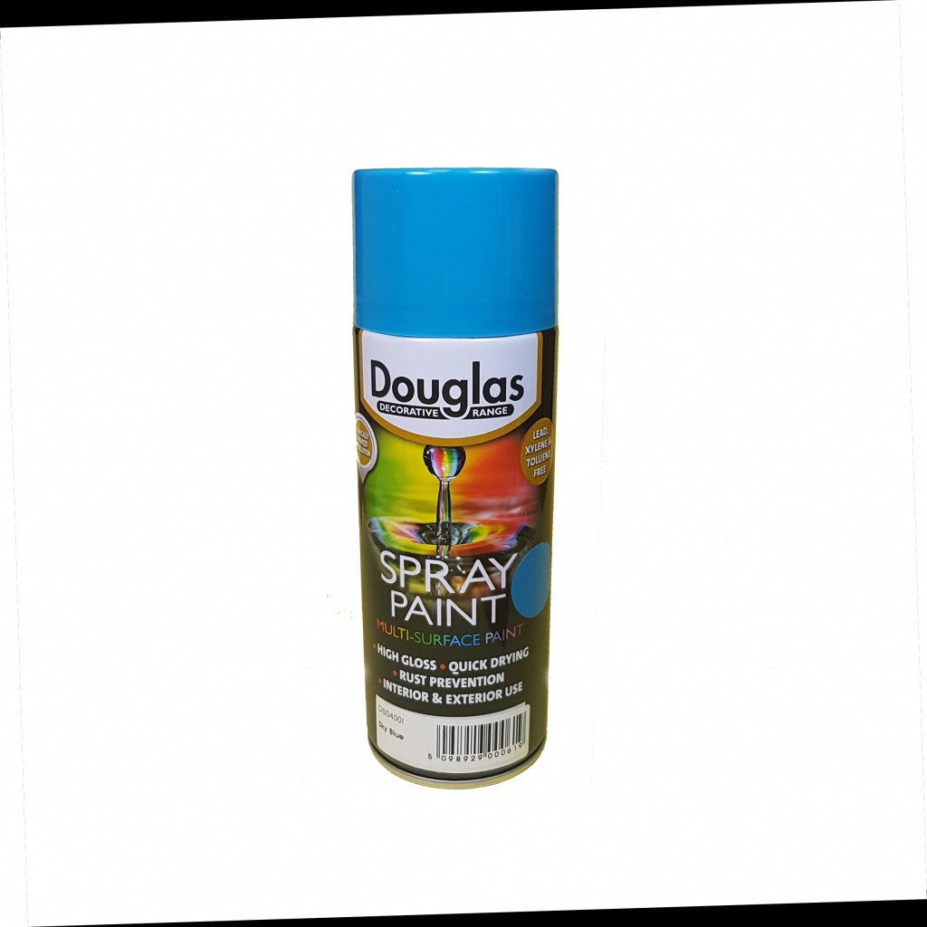 DS0400I - Multi Surface Spray Paint, 400ml Sky Blue - Curust Industries