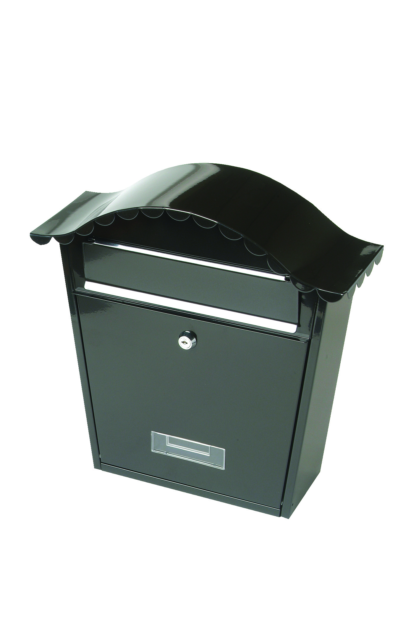 TY0091 - Cottage Style Post Box, Black - Curust Industries
