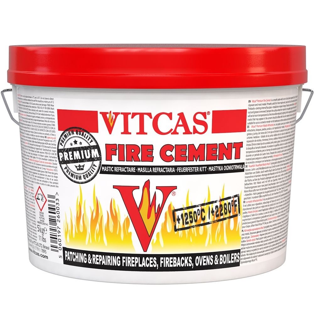 VIFC5000 - 5kg Premium Fire Cement - Curust Industries