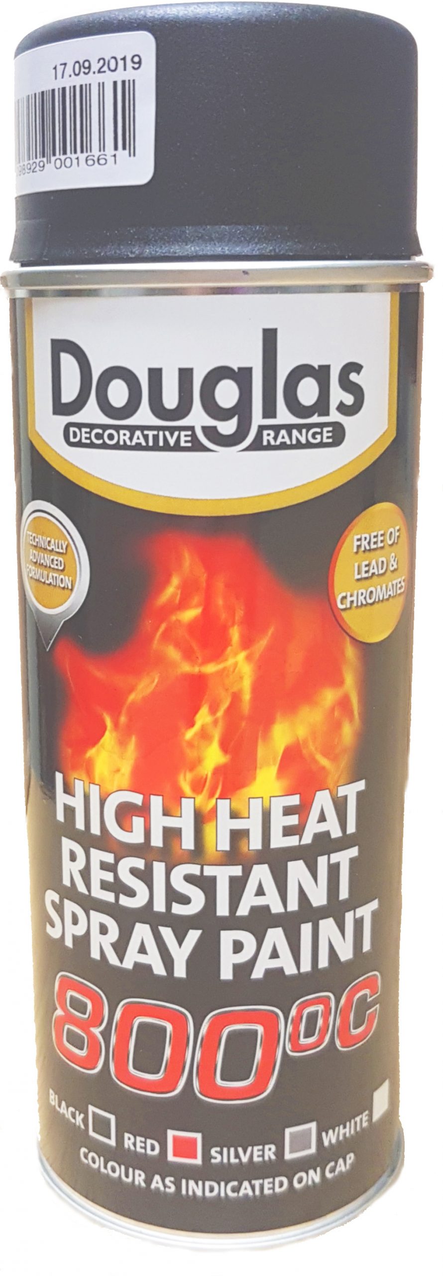 DS0400OD - High Heat Resistant Spray Paint 400ml Matt Black, 800C ...